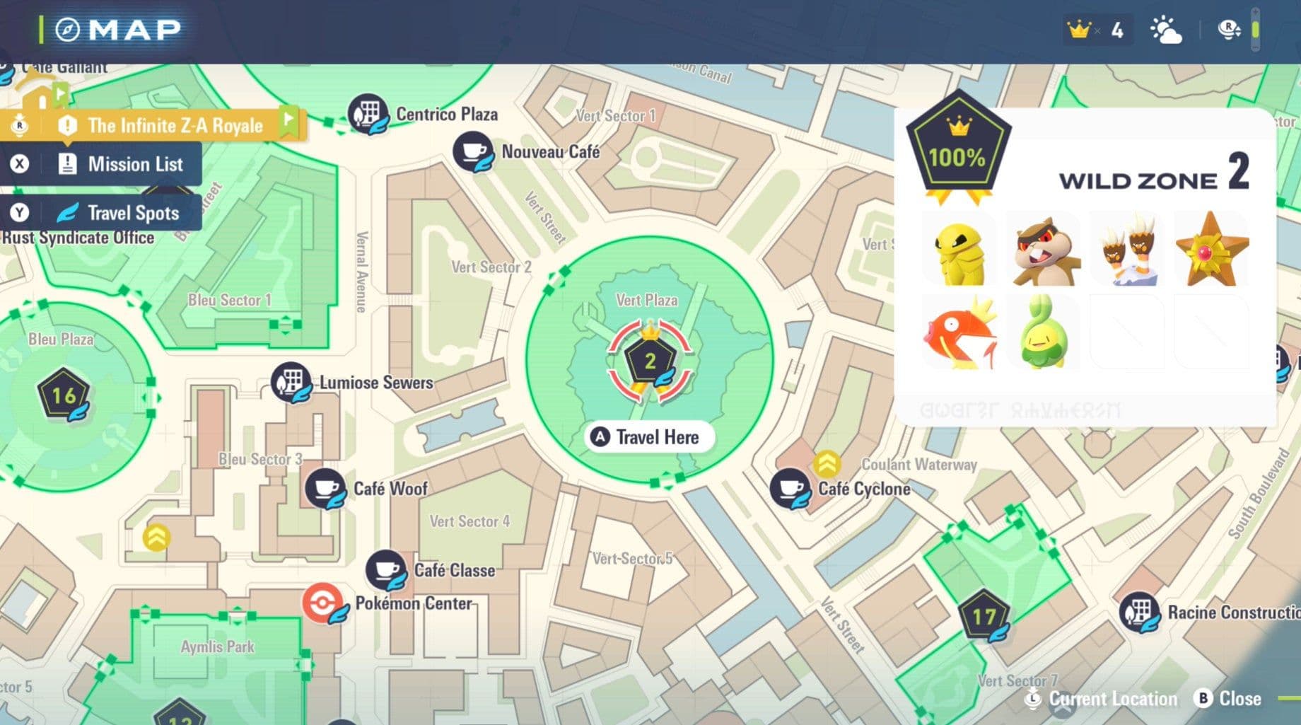 Complete Pokemon Legends Z-A Wild Zone Guide: Locations & Unlock Strategy | GAM3S.GG