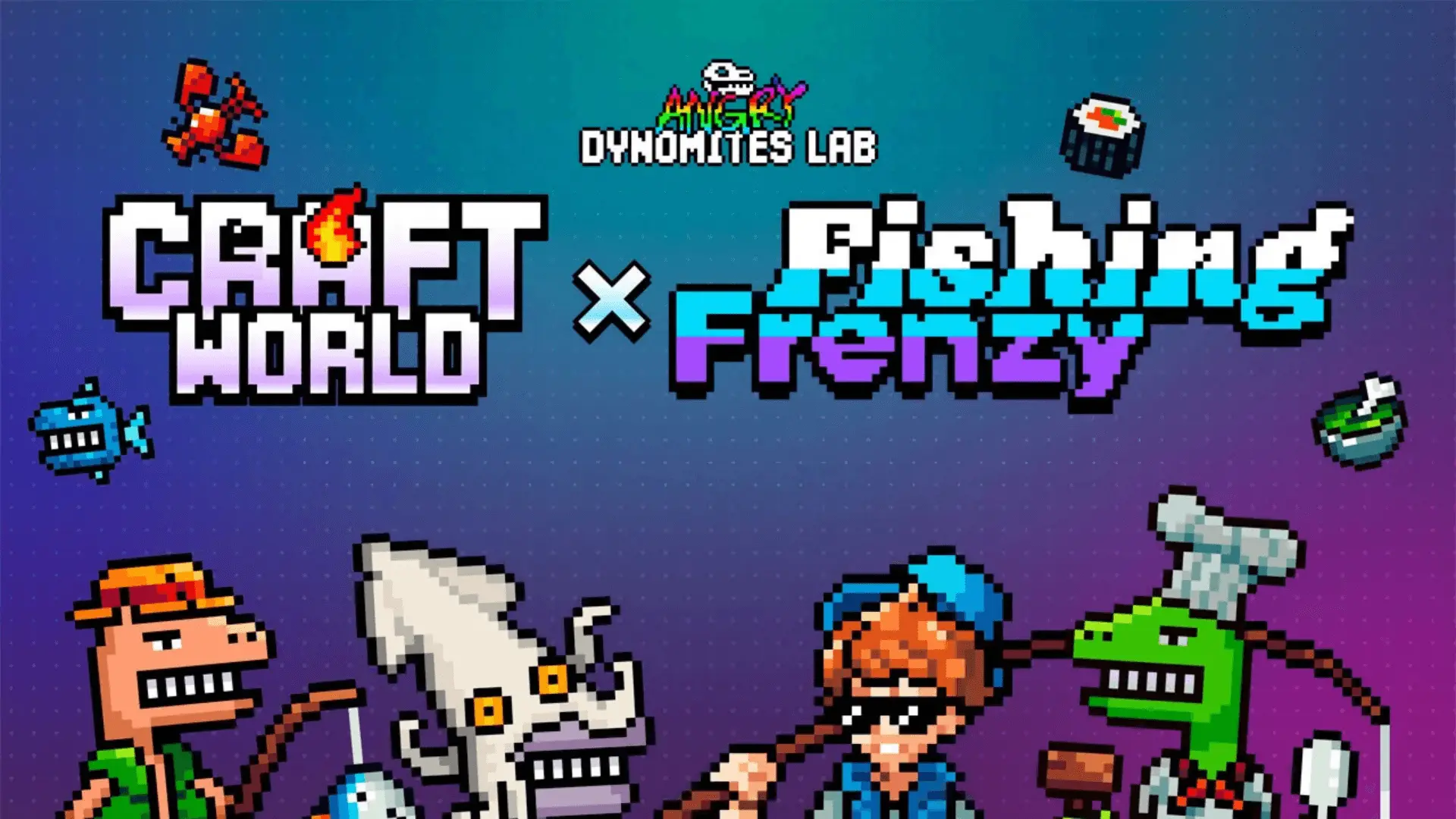 Evento Fishing Frenzy ya disponible en Craft World | GAM3S.GG