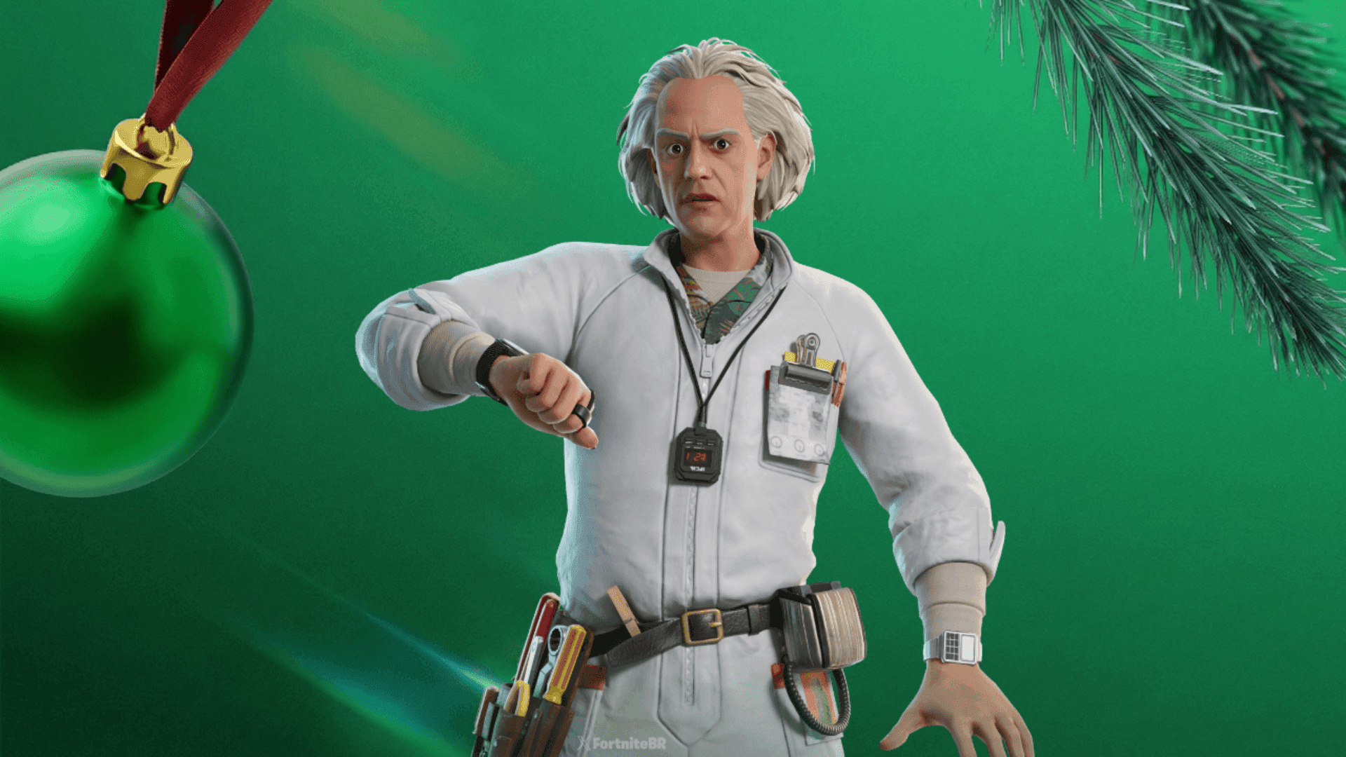 Fortnite Adds Doc Brown in Back to the Future Event | GAM3S.GG