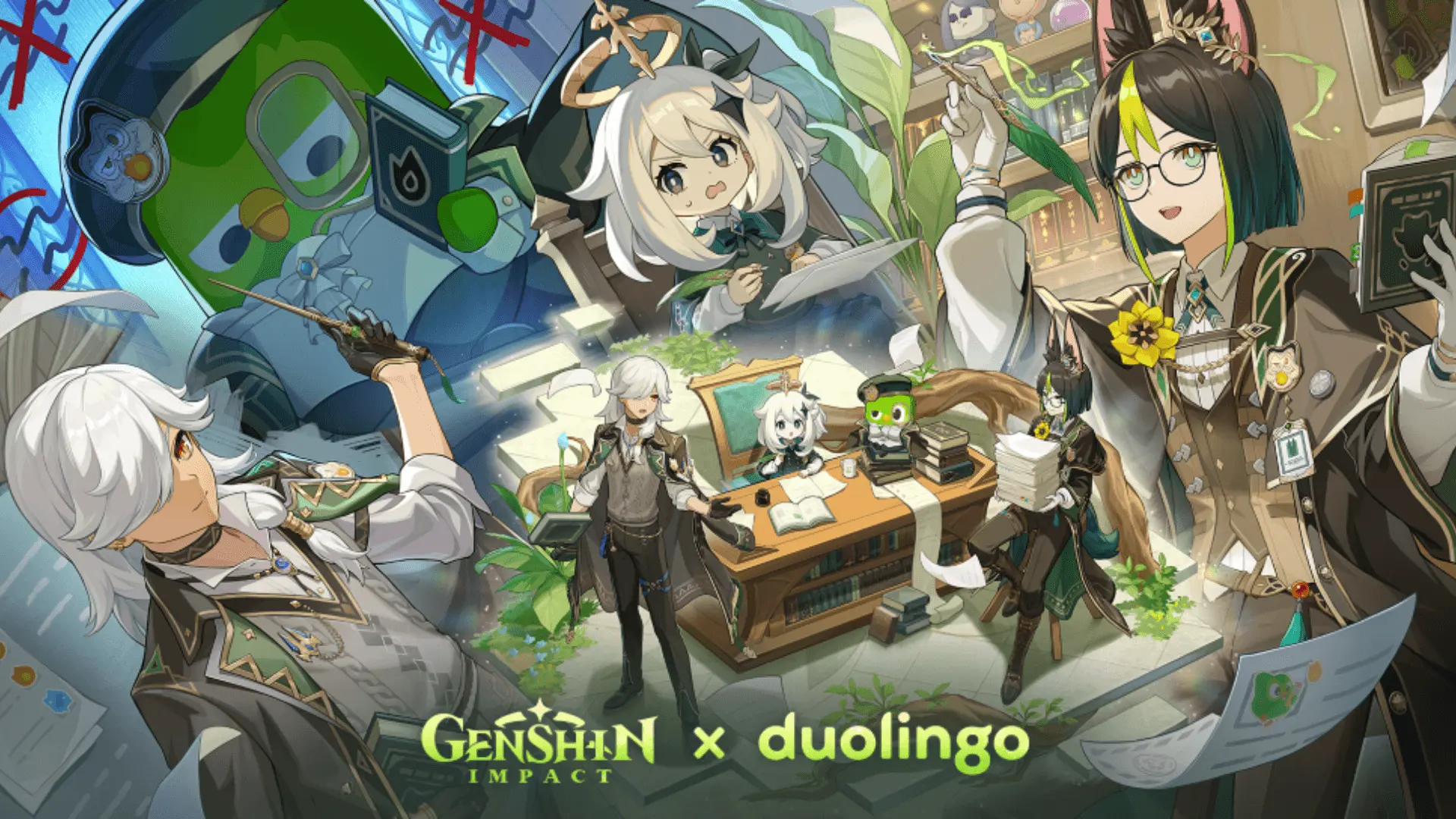 Genshin Impact x Duolingo Team Up | GAM3S.GG
