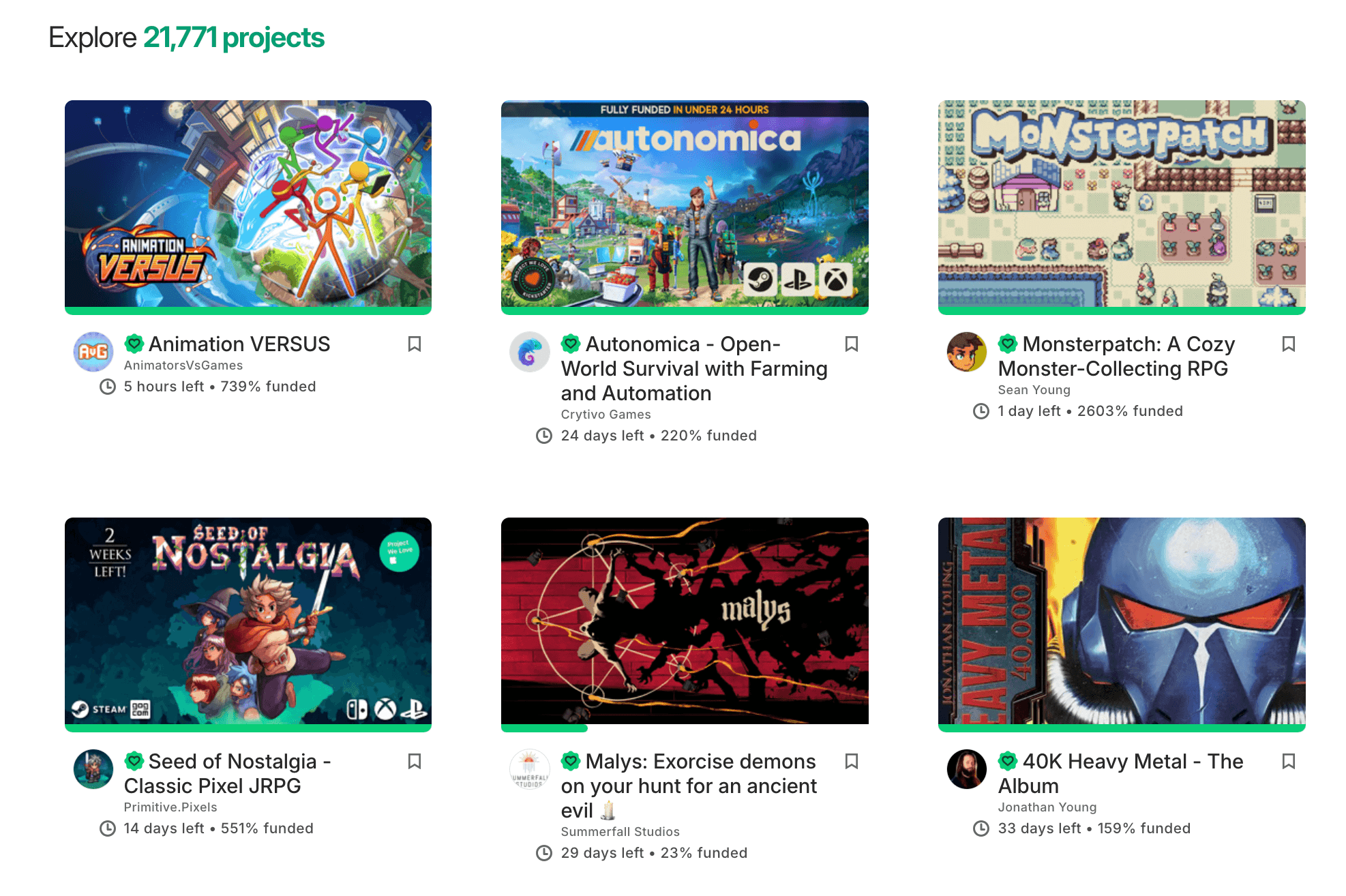 Kickstarter meldet über 2 Mrd. US-Dollar seit 2009 | GAM3S.GG