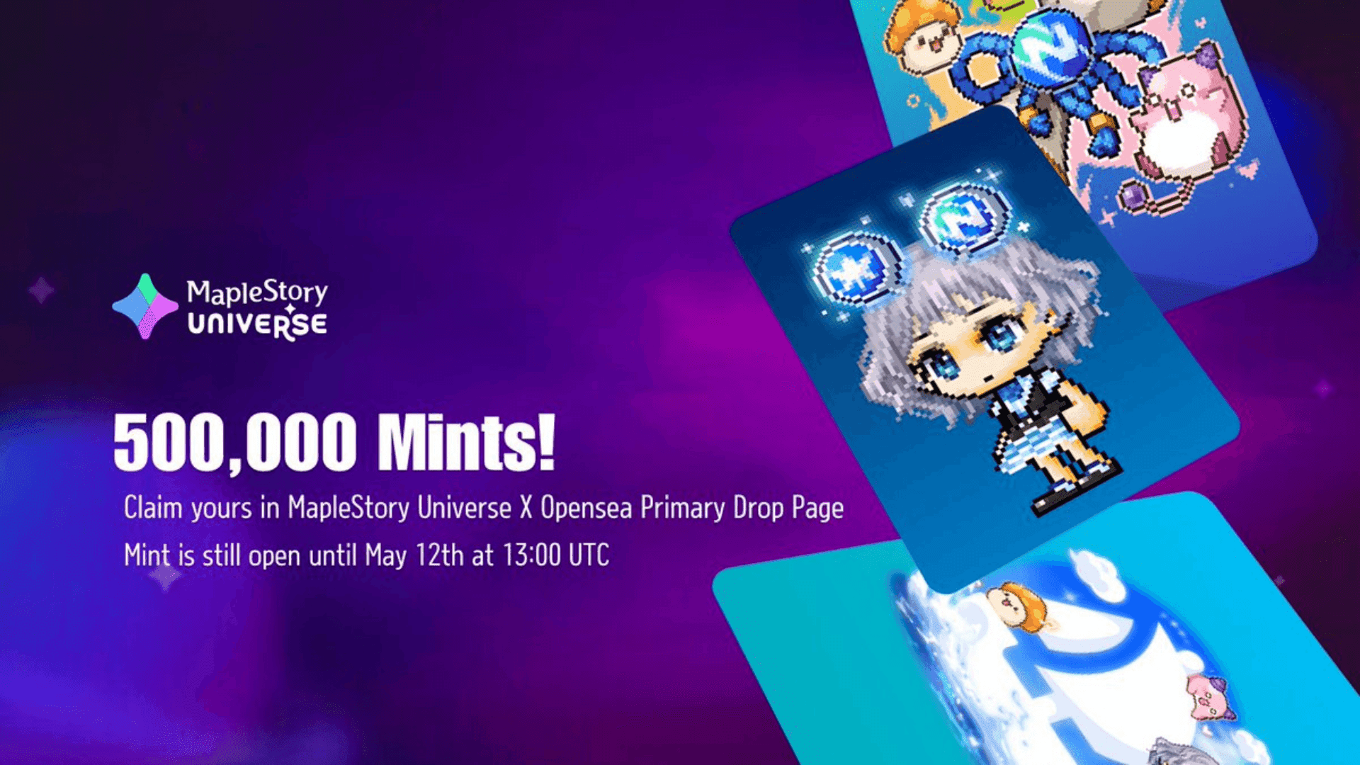 MapleStory Universe Hits 800k NFT Mints | GAM3S.GG