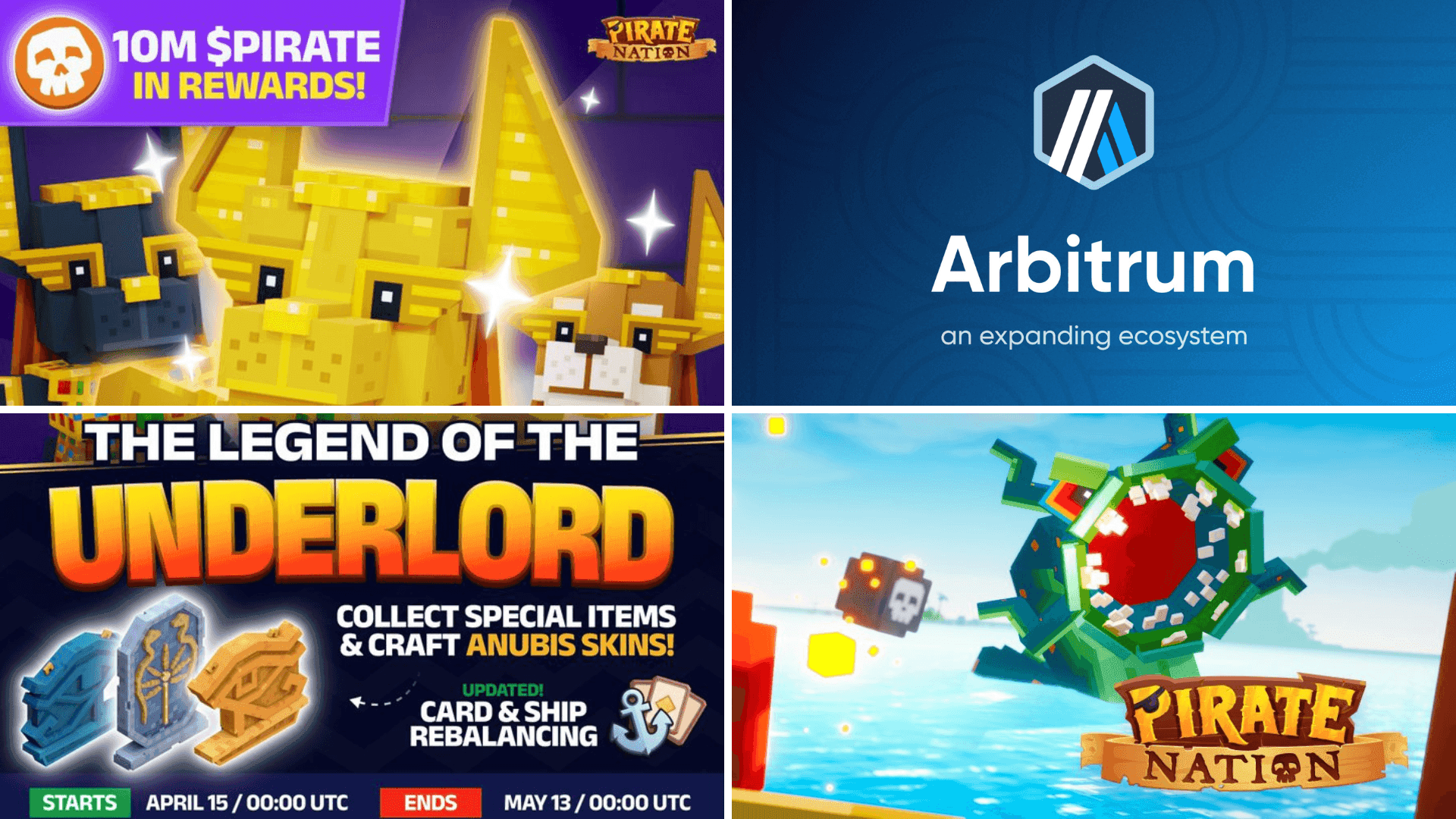 Événement Pirate Nation : 2M $PIRATE à gagner | GAM3S.GG