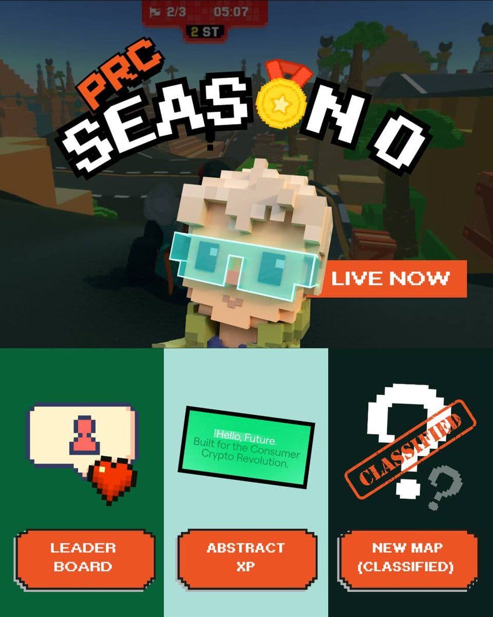 Pixel Race Club Saison 0 sur Abstract | GAM3S.GG