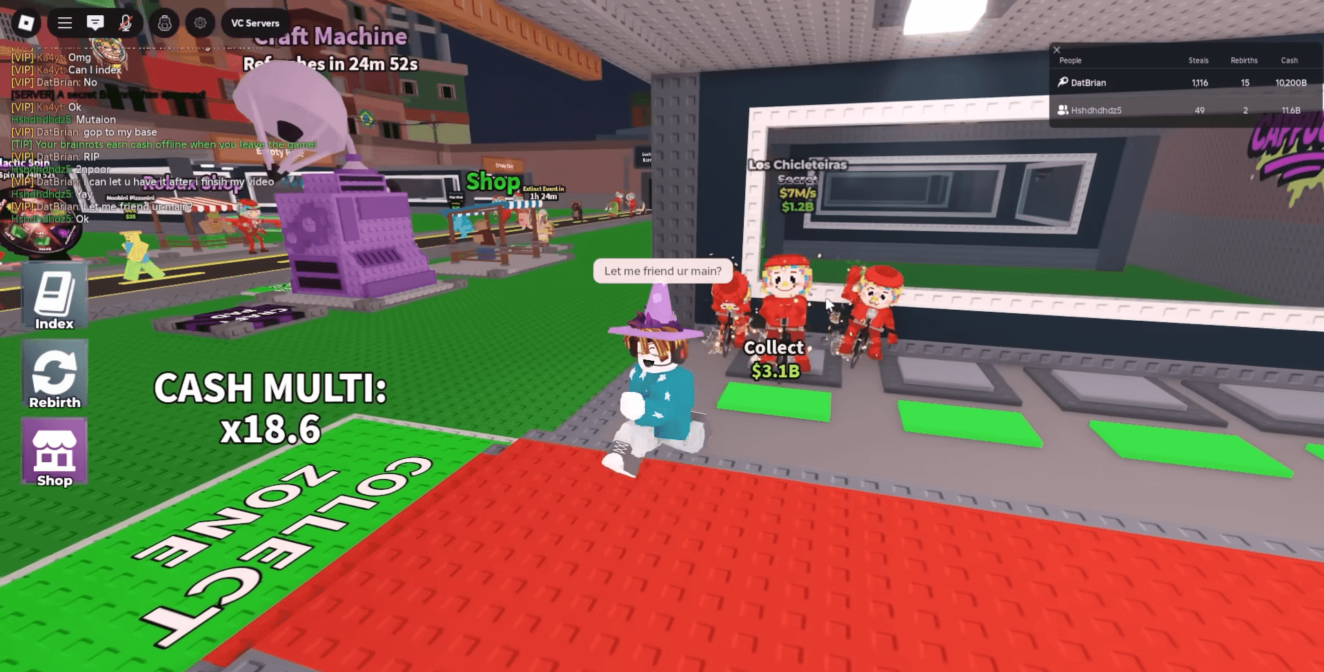 Steal A Brainrot Guide: How to Do the Chicleteira Ritual | GAM3S.GG