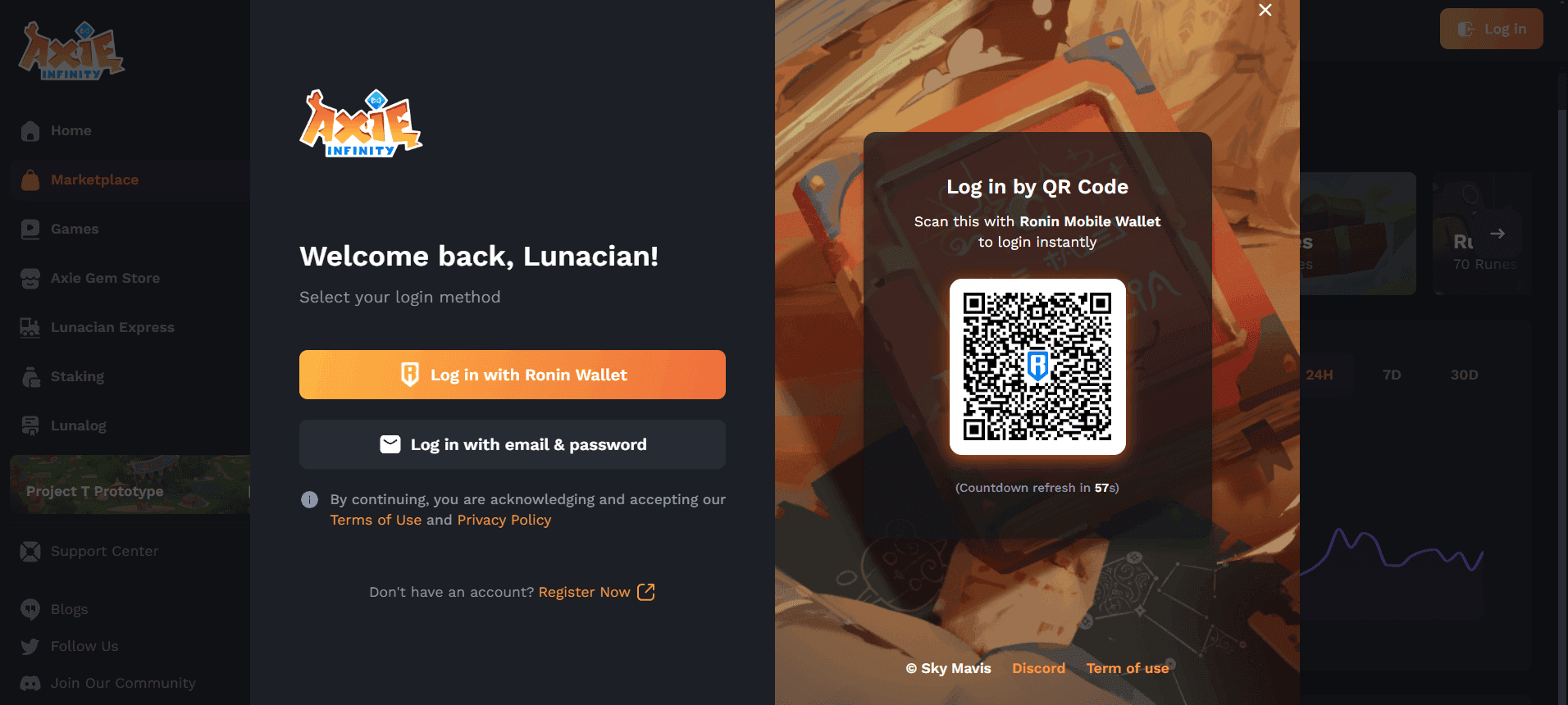 Axie Infinity Marketplace Guide : How to Purchase an Axie | GAM3S.GG