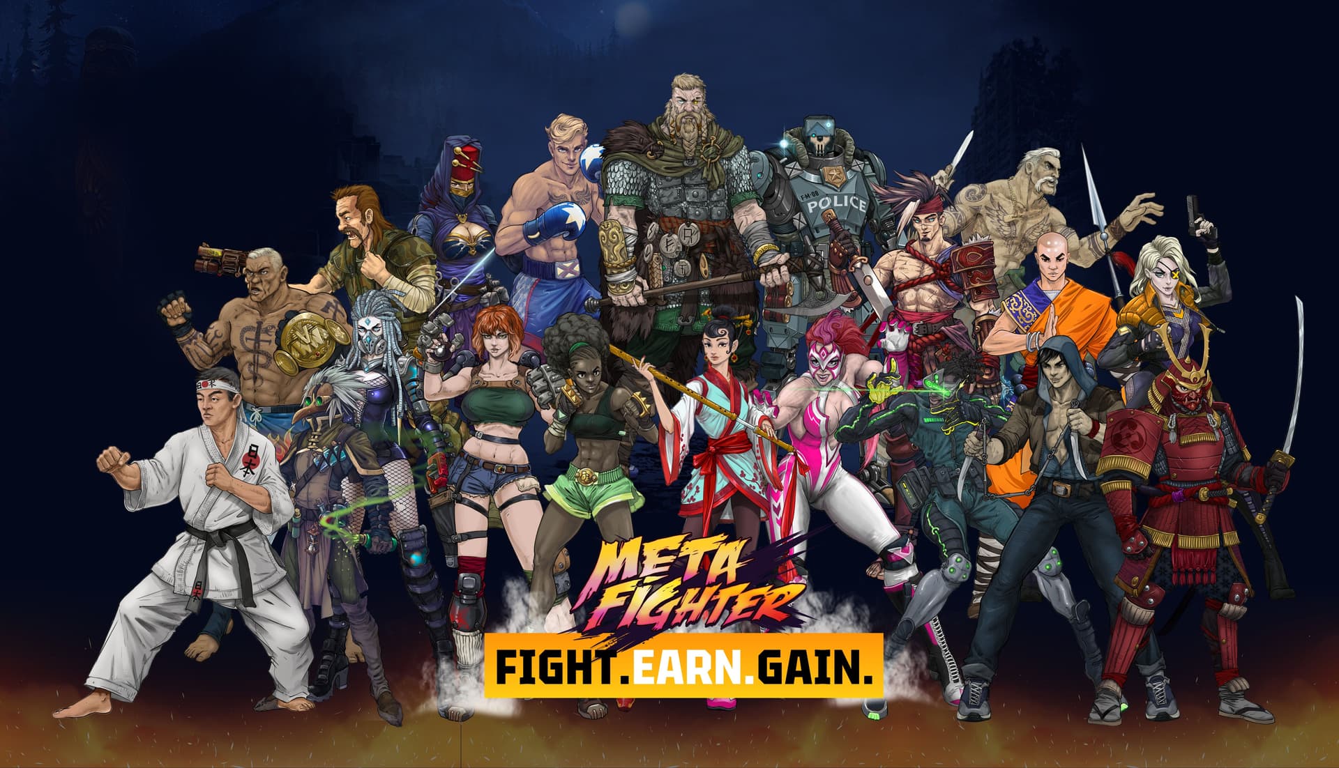 MetaFighter Crypto Game | Play & Earn MetaFighter | GAM3S.GG