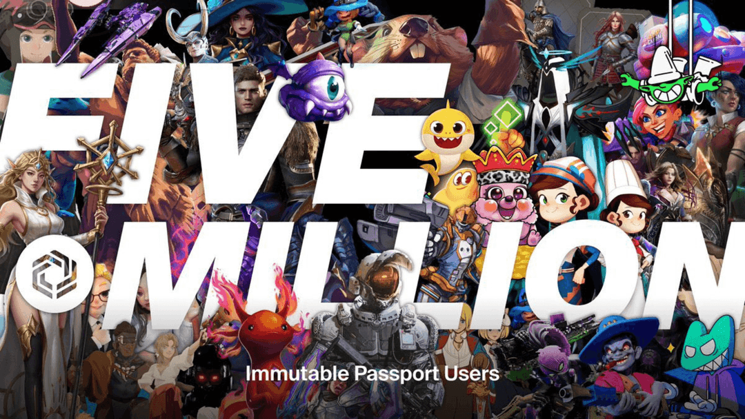 Immutable Passport Hits 5 Million Users | GAM3S.GG