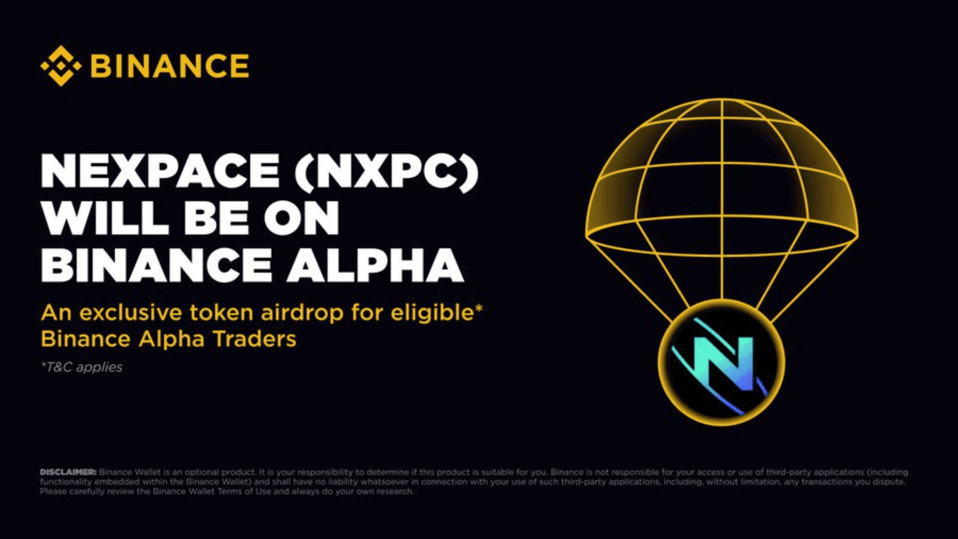 Nexon’s NXPC Token to Launch on Binance Alpha | GAM3S.GG